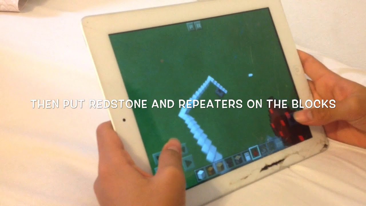 How To Make A Working Guillotine In Minecraft Pe (No Mods) - YouTube