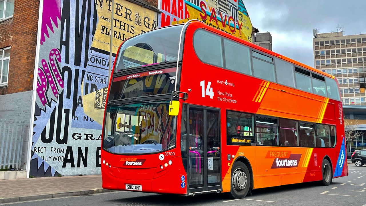 *DIVERSION* Ride on First Buses ADL Enviro 400 - 33700 (SN12 AHF) Route ...