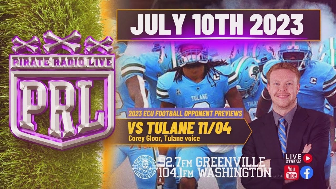 Pirate Radio LIVE 7-10-23 - Chris Dyba, Corey Gloor, Garrett Short ...