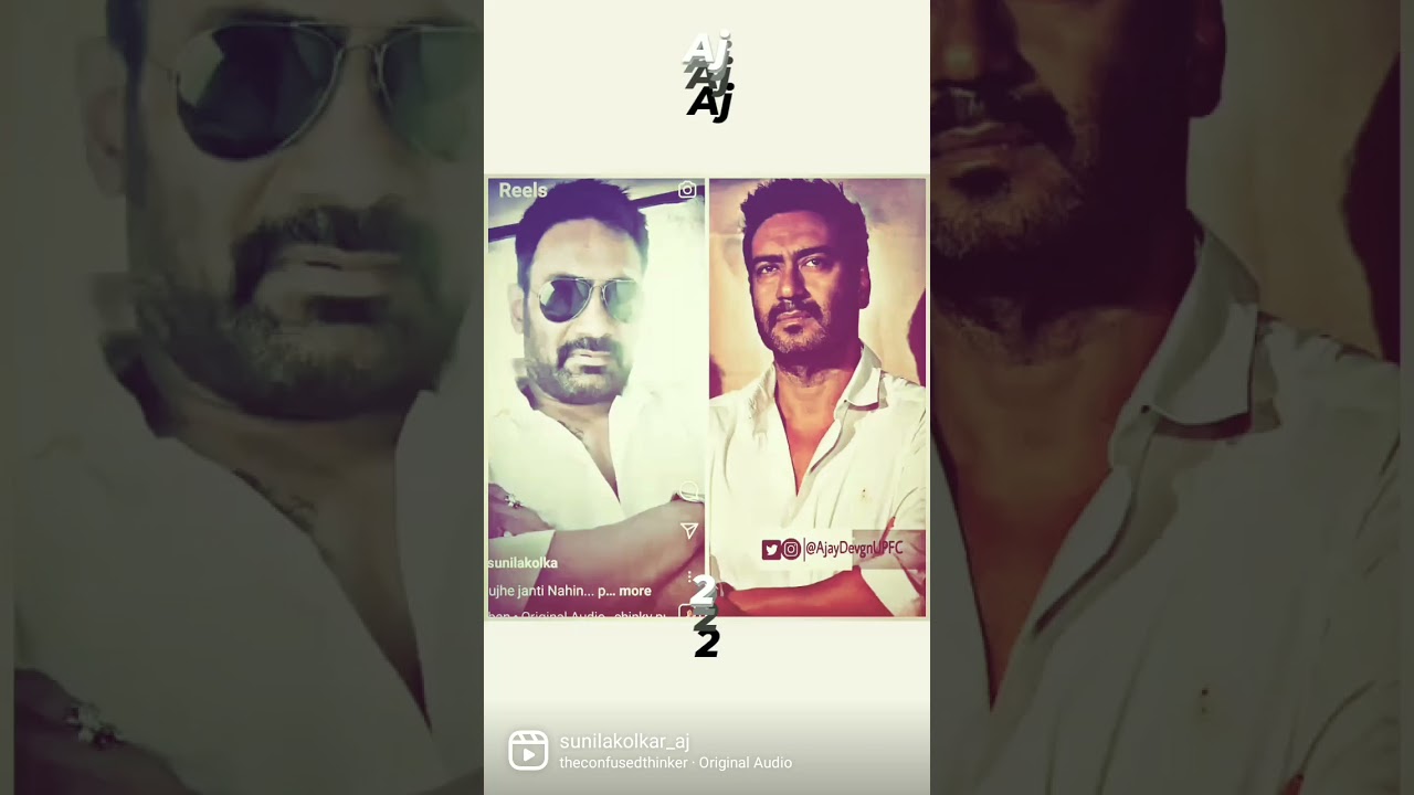 A.j Look alike Ajay Devgan - YouTube