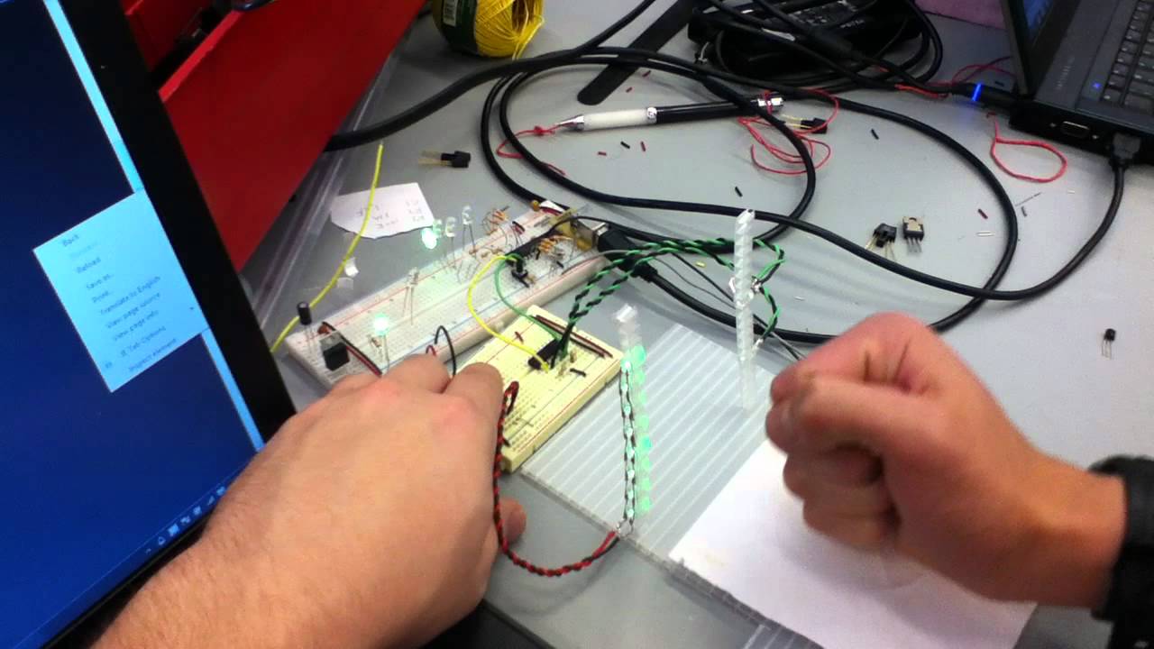 Hand Sensor, Prototype 2 - YouTube