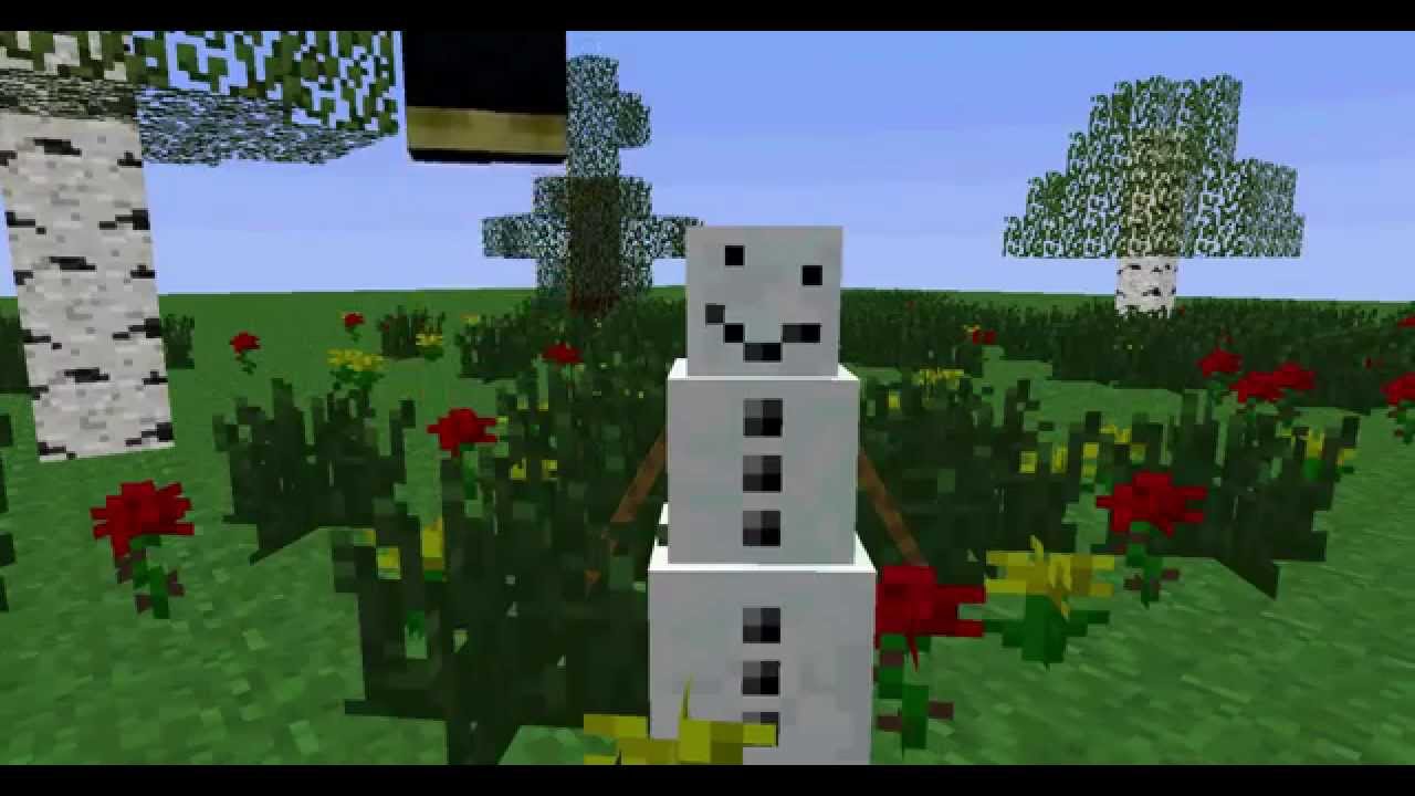 Minecraft Frozen Animation - YouTube