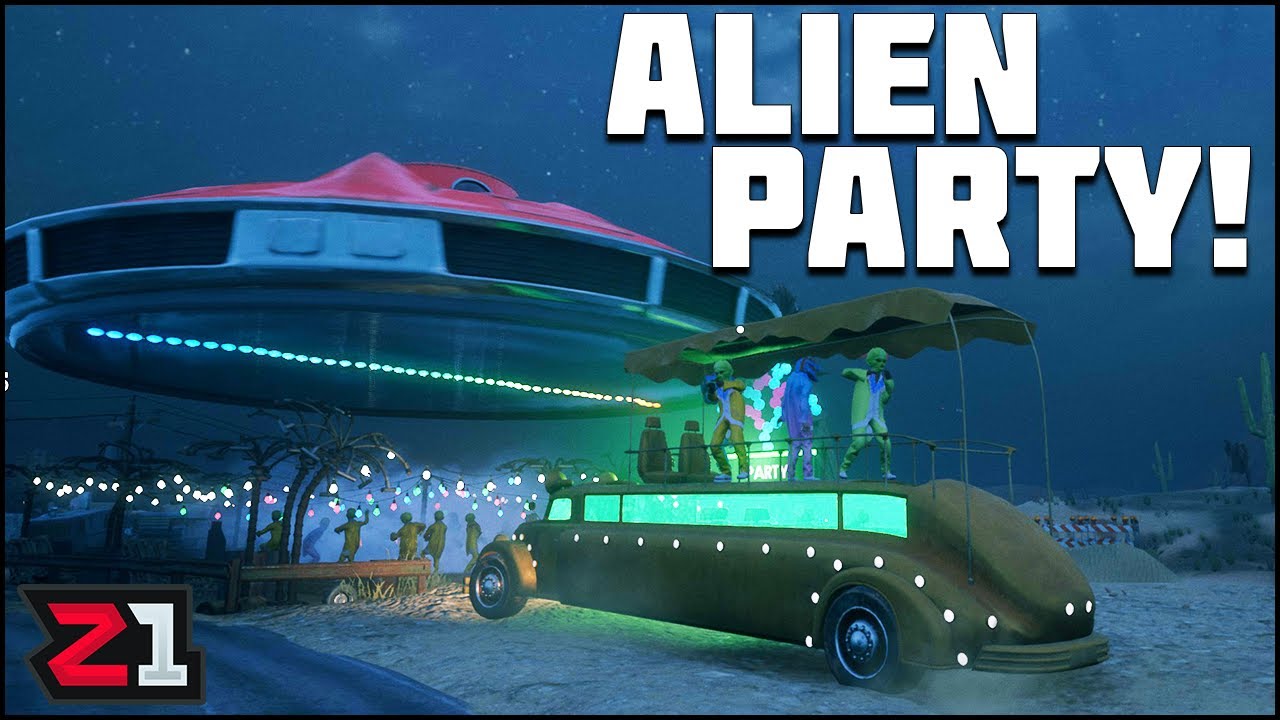 We Threw An ALIEN DANCE PARTY !? Gas Station Simulator [E10] - YouTube