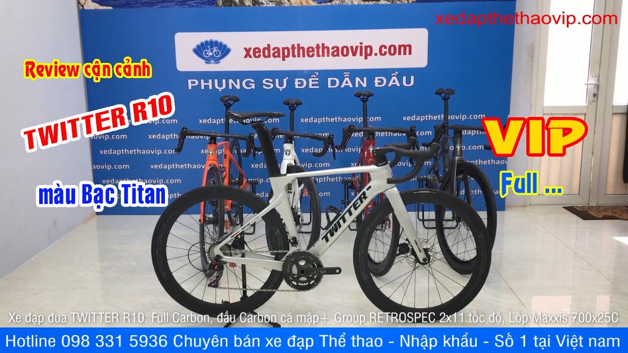 Review siêu phẩm đua TWITTER R10 -full carbon, phanh đĩa dầu, siêu đỉnh ...