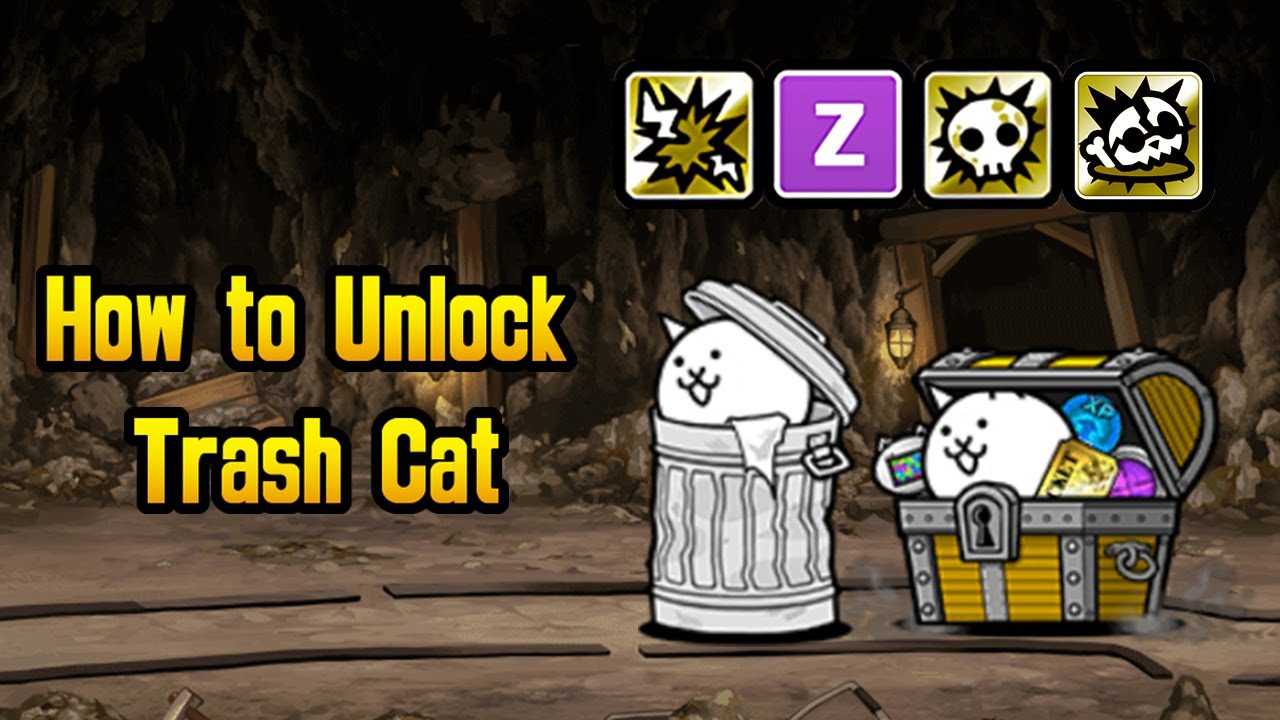 How to Unlock Trash Cat | Trash Cat / Mimic Cat Review [The Battle Cats] - YouTube