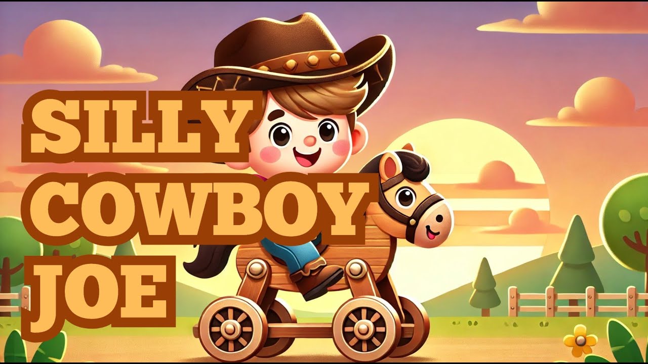 Silly Cowboy Joe | A Fun Country Song for Kids | Catchy Nursery Rhyme ...