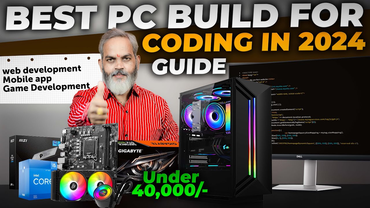 Best PC Build Guide for Coding in 2024 🔥 Performance on a Budget - YouTube