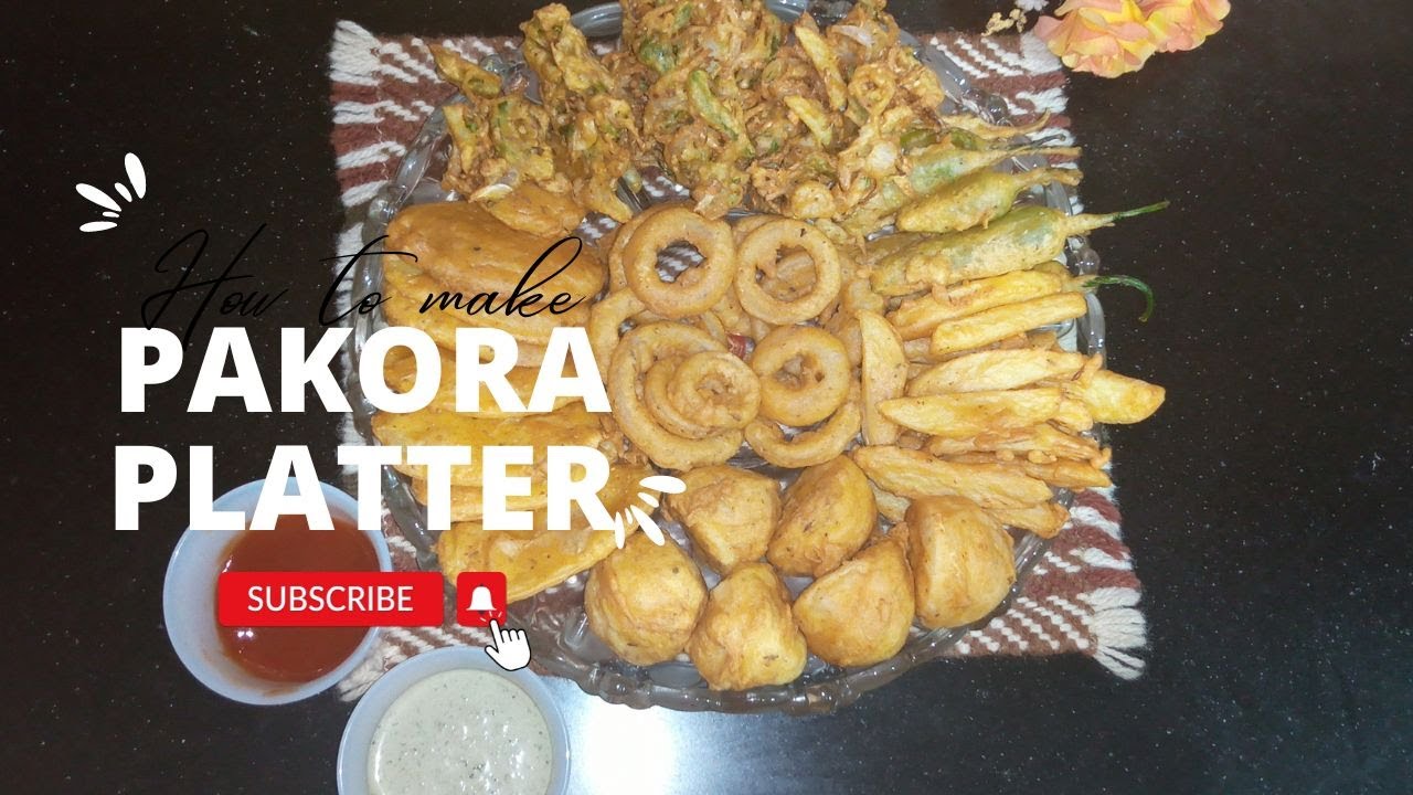 How to make a Pakora Platter 6 in 1 recipe ramazan special by TASTY ...