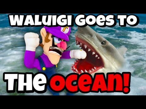 P.S.S. Short: Waluigi Goes To The Ocean! - YouTube