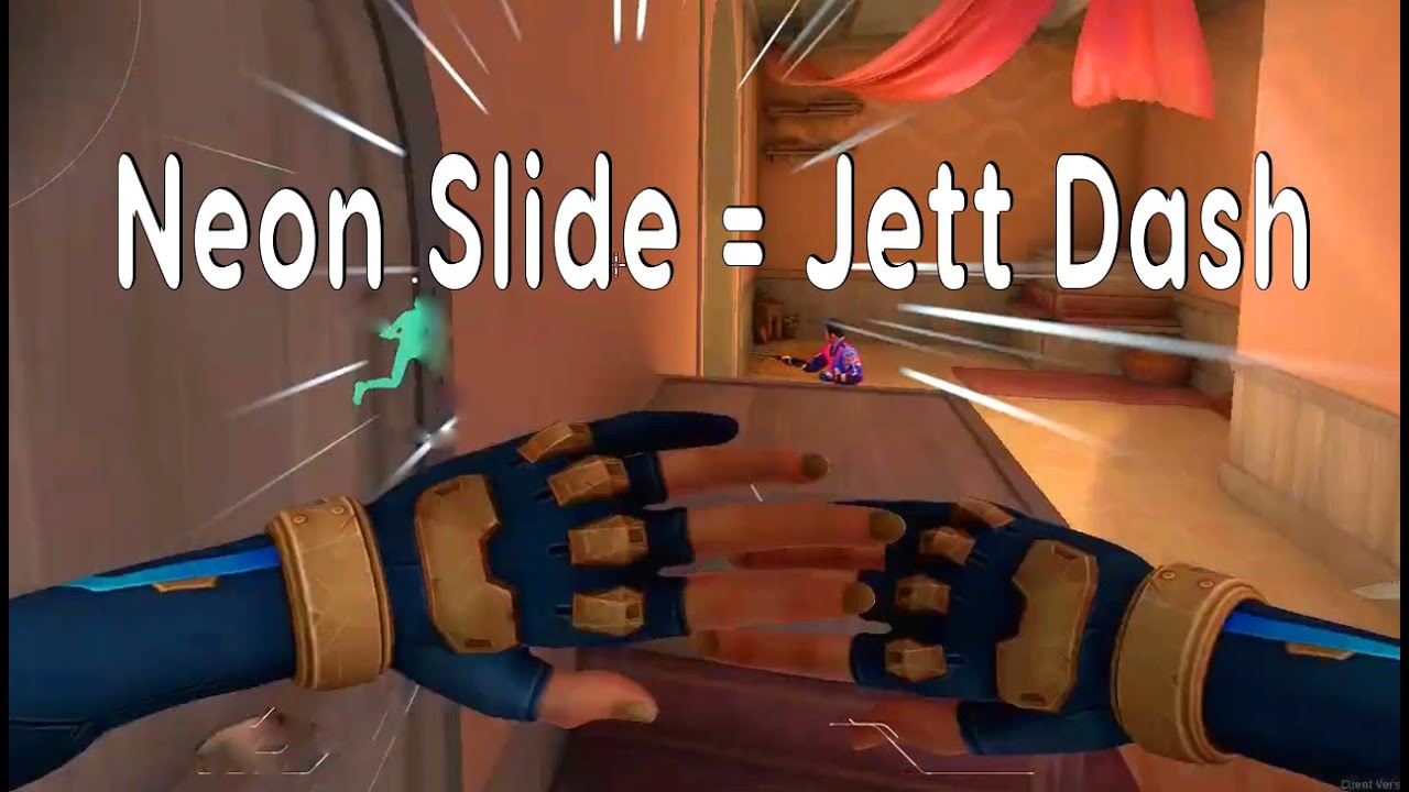 I Turned Neon Slide into Jett Dash - YouTube