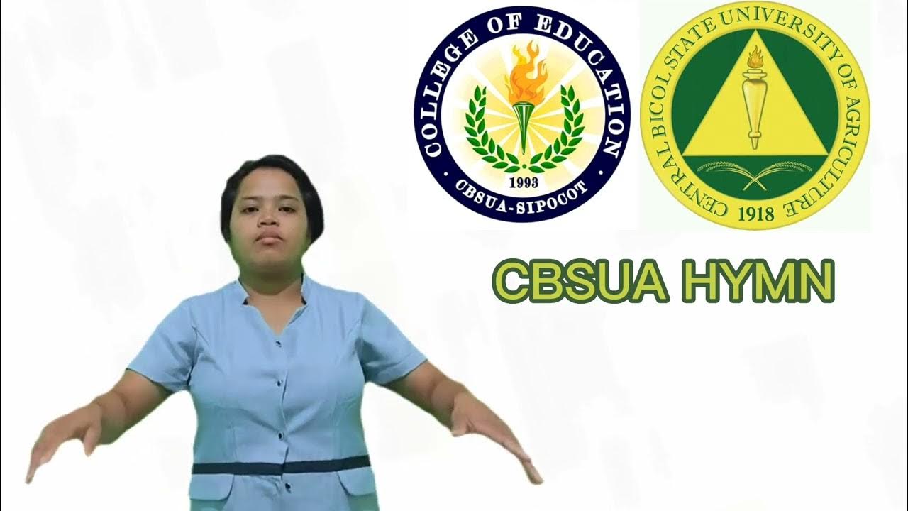 CBSUA HYMN | Maria Elyn P. Avila BSEd- Filipino 4 - YouTube