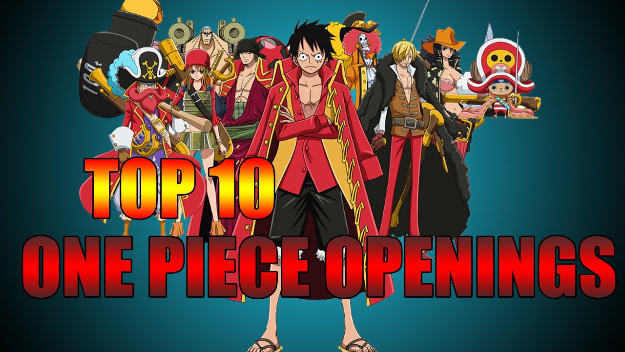 Top 10 One Piece Openings - YouTube