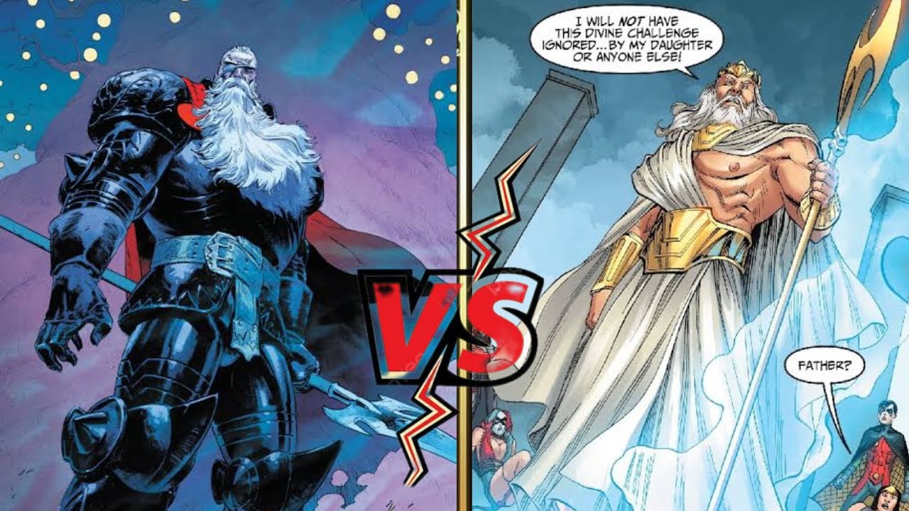 Odin Marvel vs Zeus DC - YouTube
