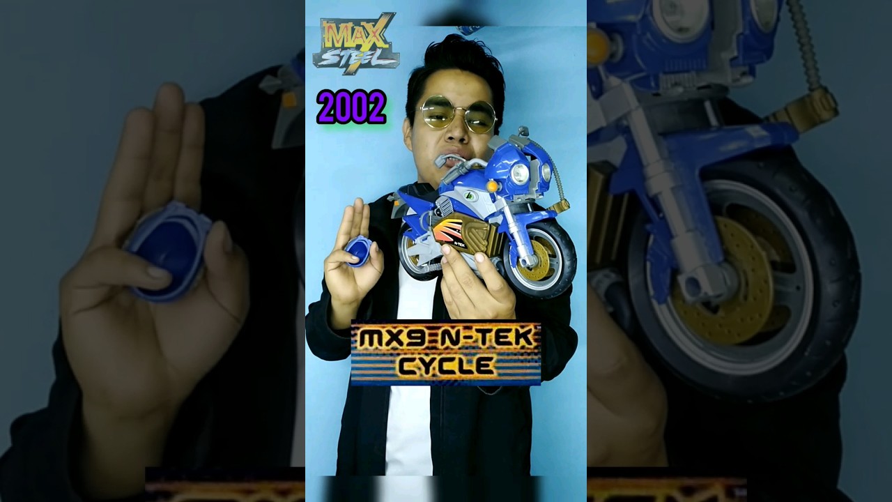 Mx9 n-tek cycle, Max Steel // 2002 - YouTube