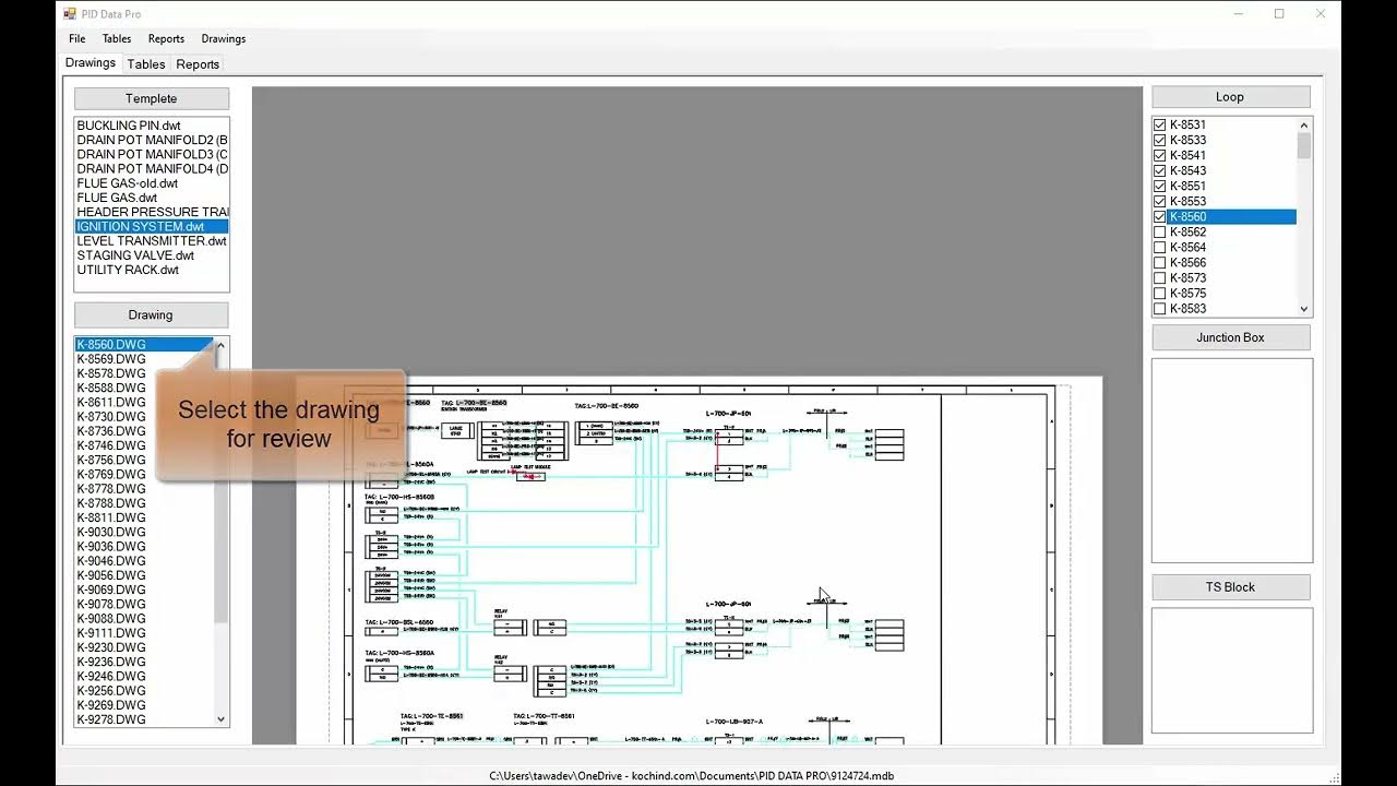 Process Loop Drawing - YouTube