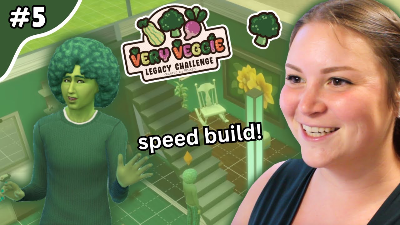 Very Veggie Broccoli Gen House Speed Build! | Very Veggie Legacy ...