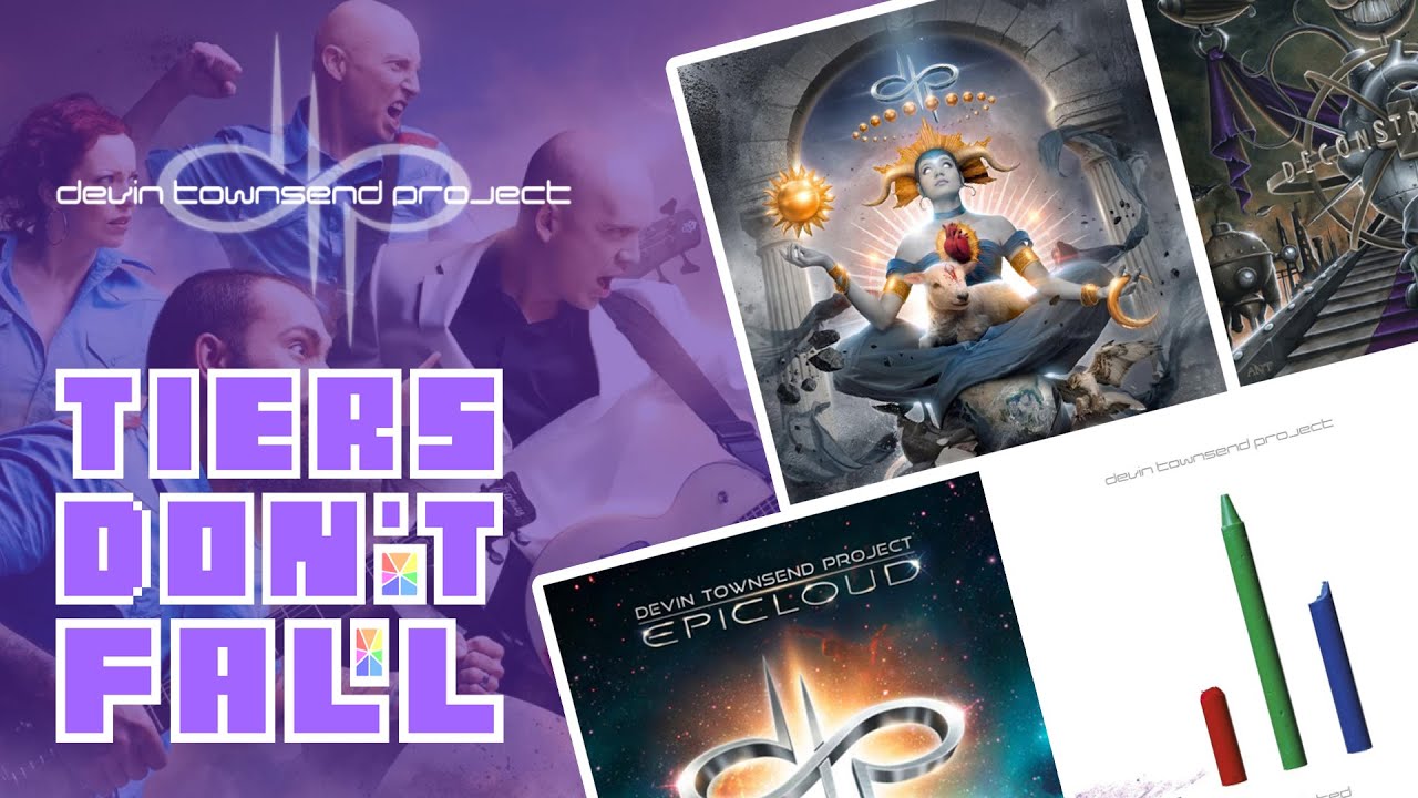 Devin Townsend Project Discography RANKED! - Tiers Don't Fall - YouTube
