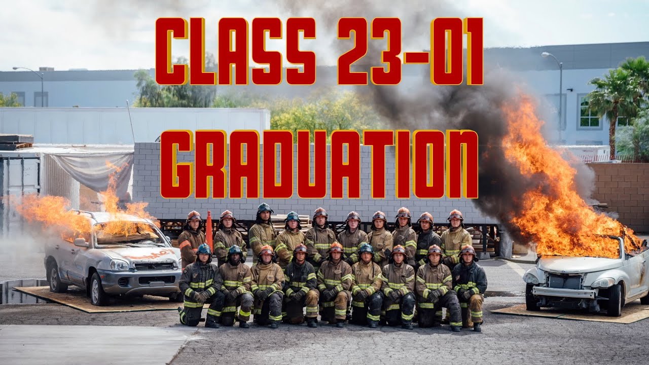 NLVFD class 23-01 graduation. - YouTube