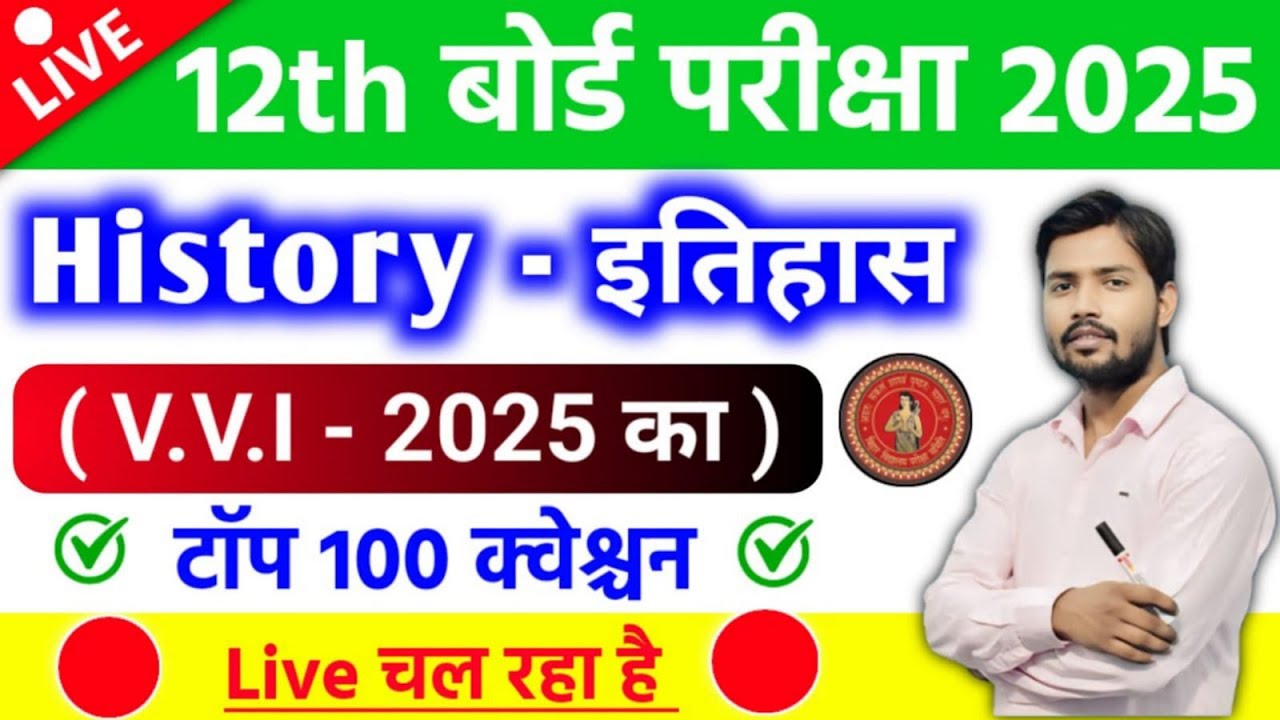 history 12th class objective 2025| History Class 12 Objective Question ...