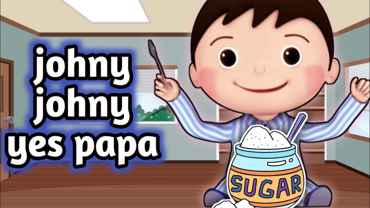 Johnny Johnny Yes Papa | Prenursery Rhyme | Johny Johny Yes Papa Poem ...