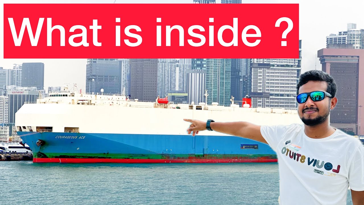 Inside view of a car carrier ship | EP-8 | Explorer Asif - YouTube