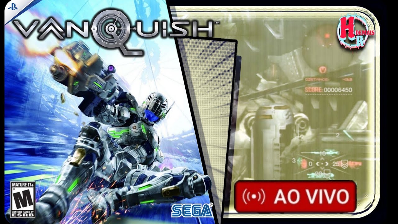 Vanquish PS5: A volta do clássico! Gameplay ao vivo live streaming - YouTube