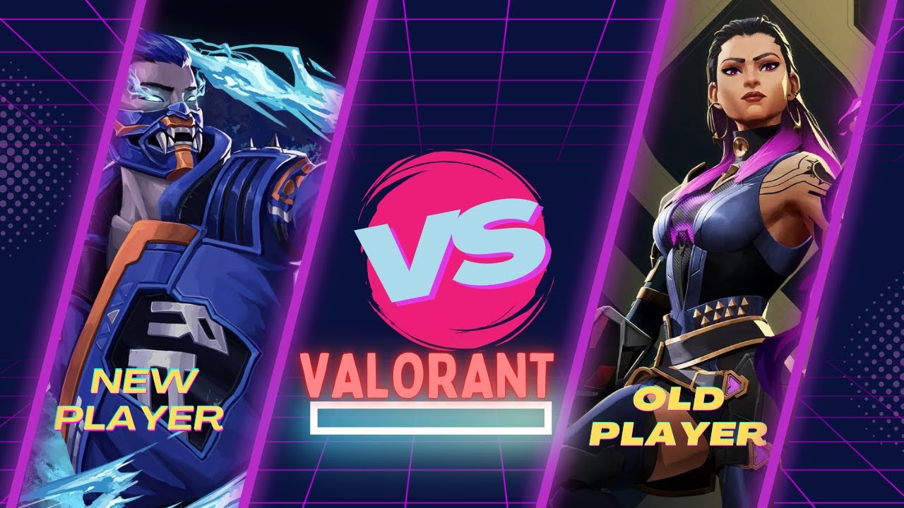 VALORANT GAMING = NEW PLAYERS V/S OLD PLAYERS - YouTube
