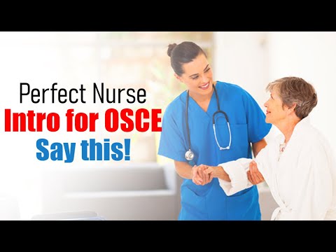 Perfect Nurse Intro for OSCE 🔥 Say THIS! | Eva'S Academy |