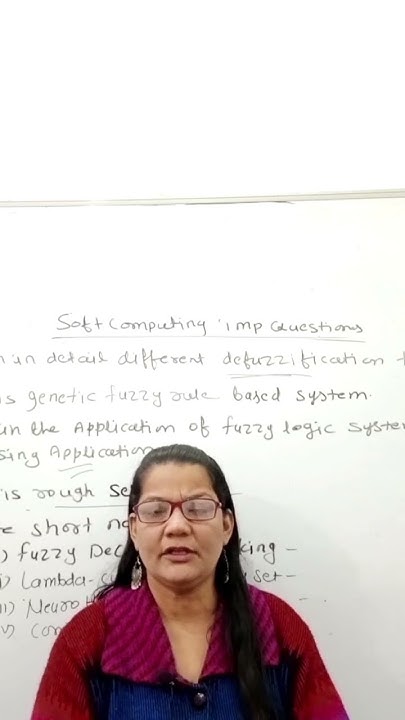 Important Questions for Soft Computing| RGPV MCA - YouTube