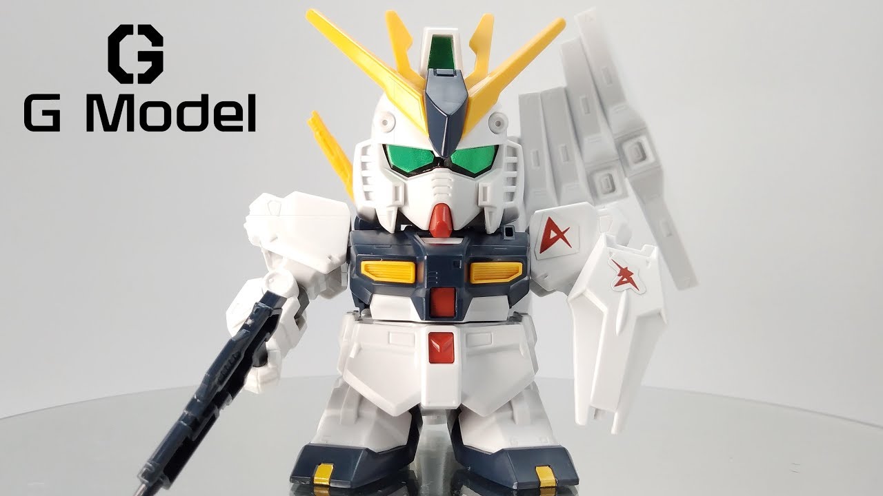 SD Gundam G Generation-F BB Senshi No.209 - Nu Gundam - YouTube