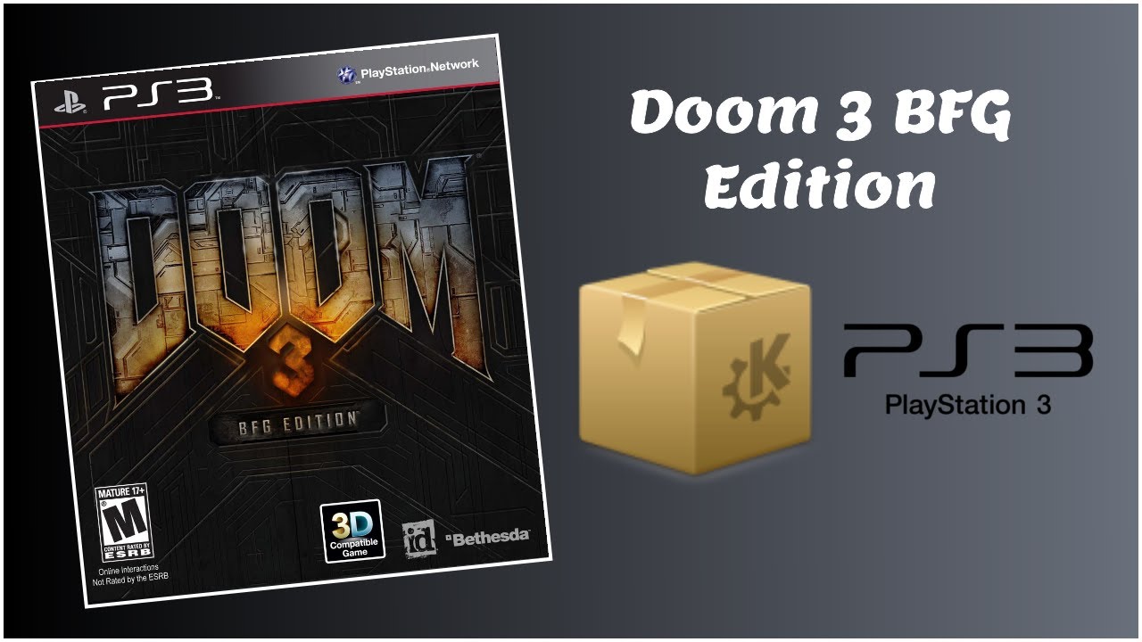 Doom 3 BFG Edition PKG PS3 - YouTube
