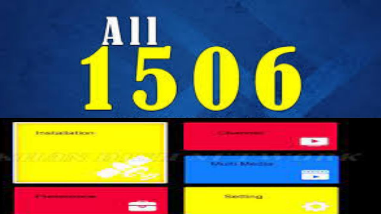 1506 Receiver sofwer new updata today 2022 - YouTube