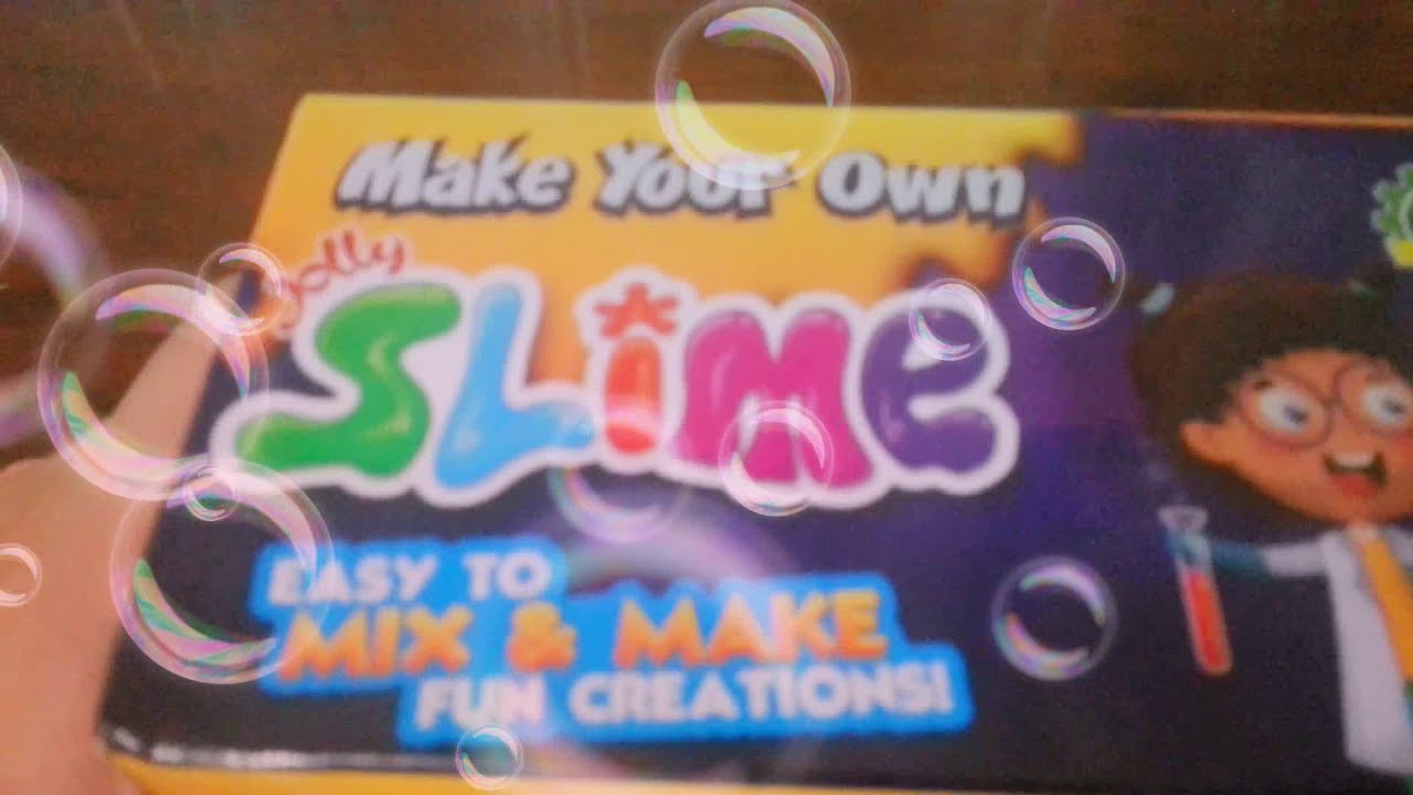 Unboxing Slime Kit Youtube