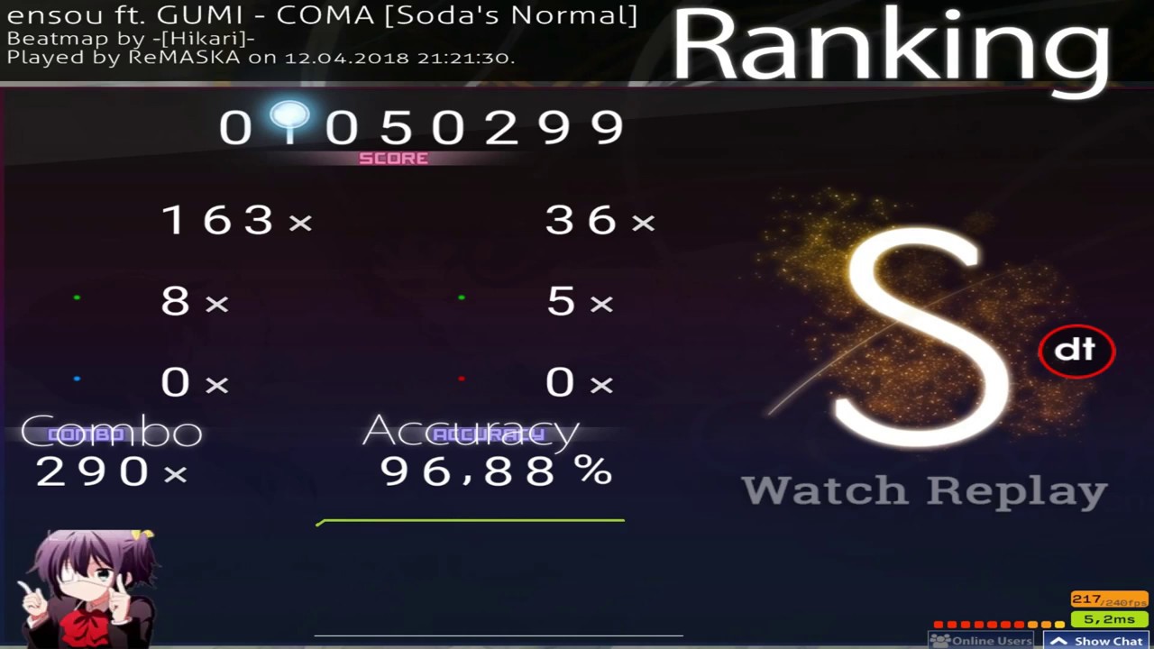 OSU-COMA ensou ft. GUMI - YouTube