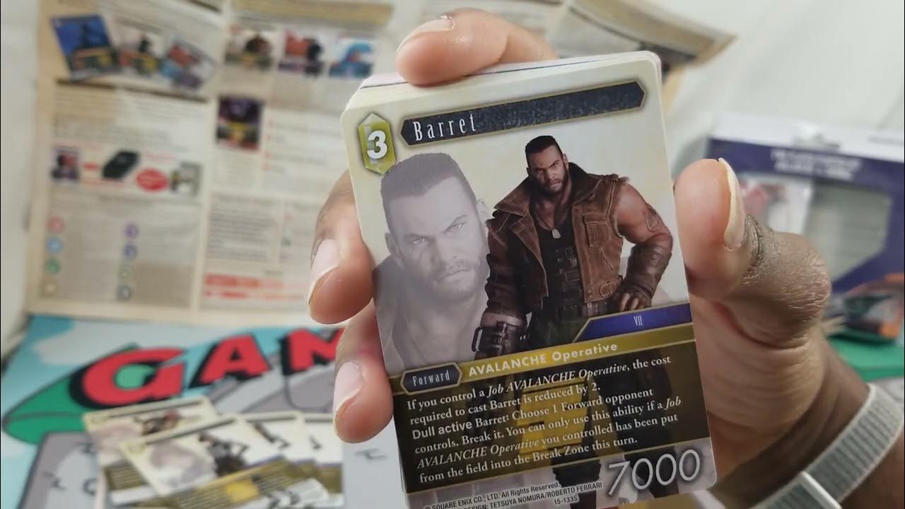 Final Fantasy 7 TCG | Cloud Deck | Flippin Thru the Cards - YouTube