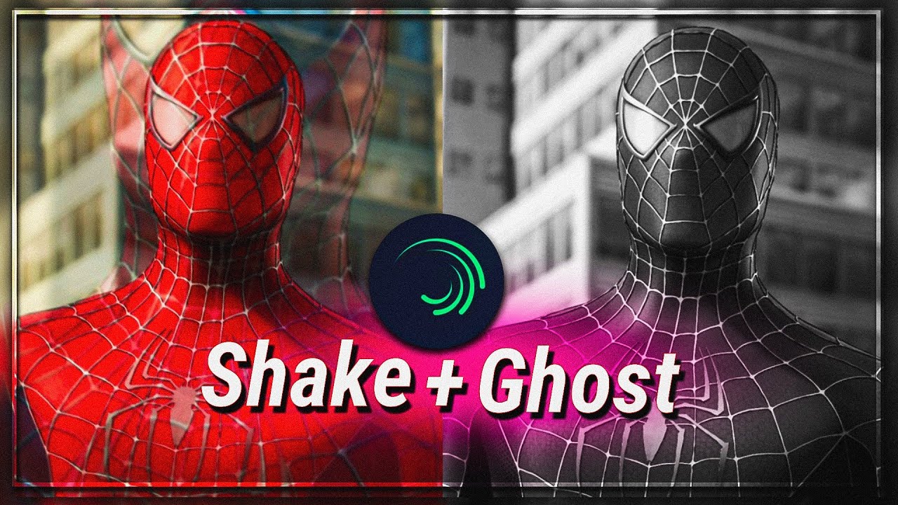 Shakeghost Effect Tutorial Alightmotion Youtube 0337