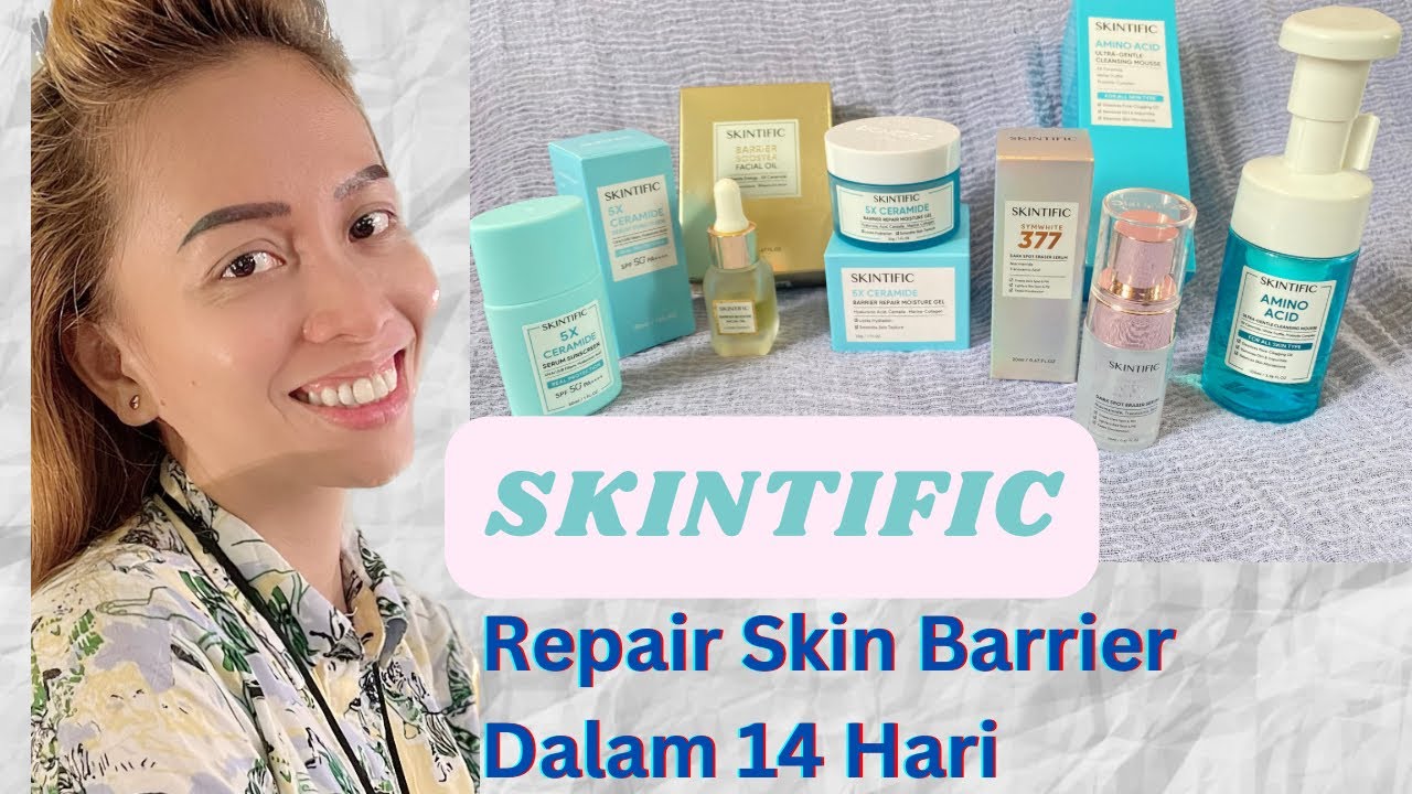SKINTIFIC PRODUCTS REVIEW | REPAIR SKIN BARRIER ALL SKIN TYPE WITH 5X ...