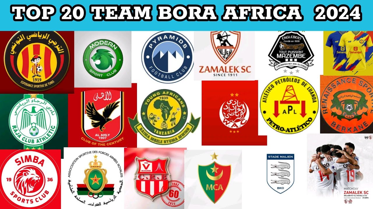 🚨 TAKWIMU|| LIST YA TIMU 20 ZILIZOFANYA VIZURI BARANI AFRICA 2024 - YouTube