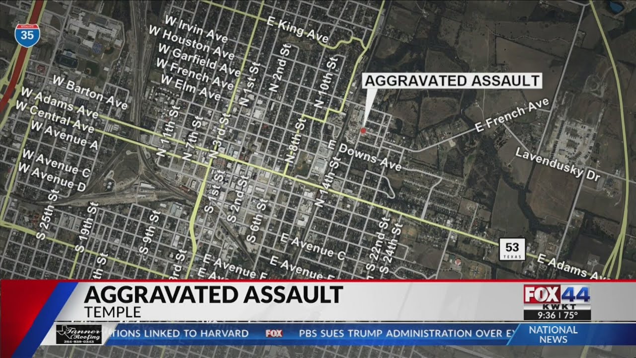 Temple Police Investigate Aggravated Assault That Injured Three - YouTube