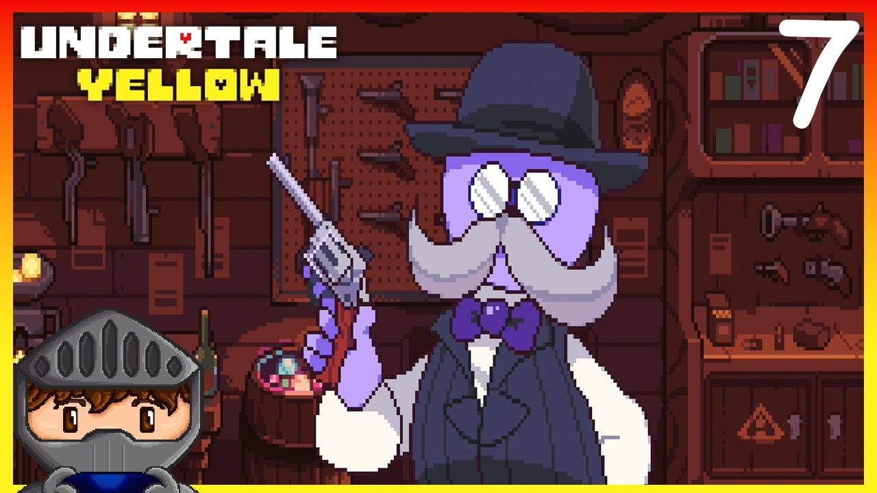 GUN! | Undertale Yellow Part 7 | Gabby TGK - YouTube