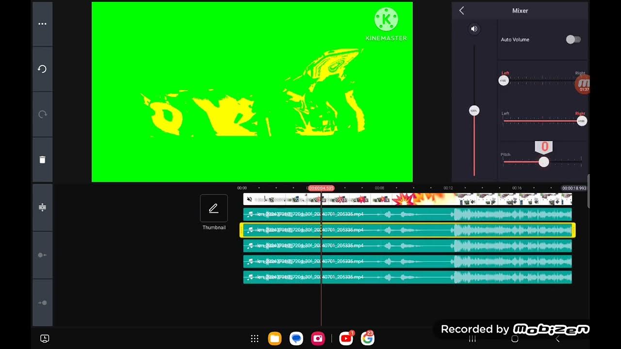 how to make g major 27 on kinemaster - YouTube