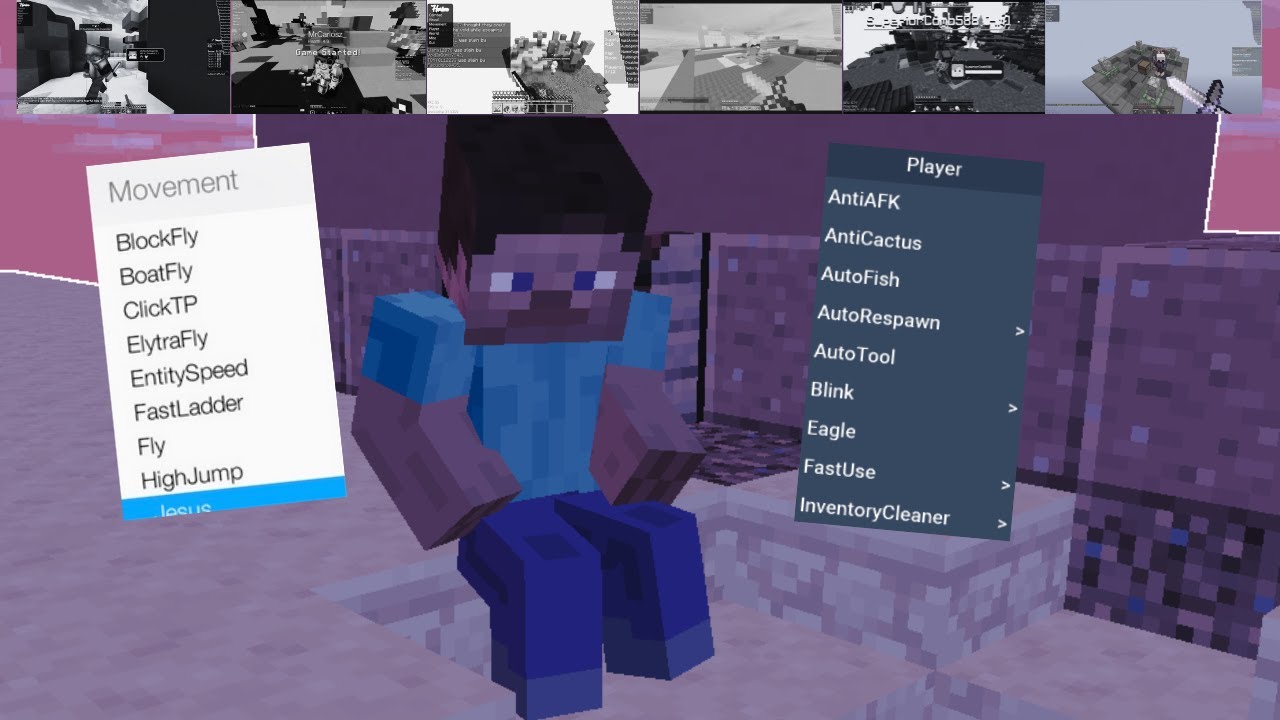 Remember? When cheating wasn't dead? | Minecraft Hacking Montage - YouTube