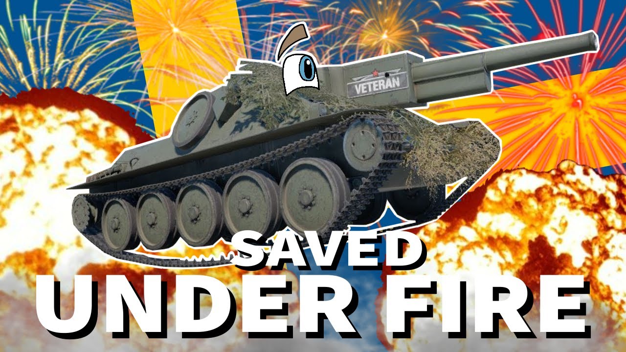 This Swedish Tank SAVED a Sherman Tank Under Fire - YouTube