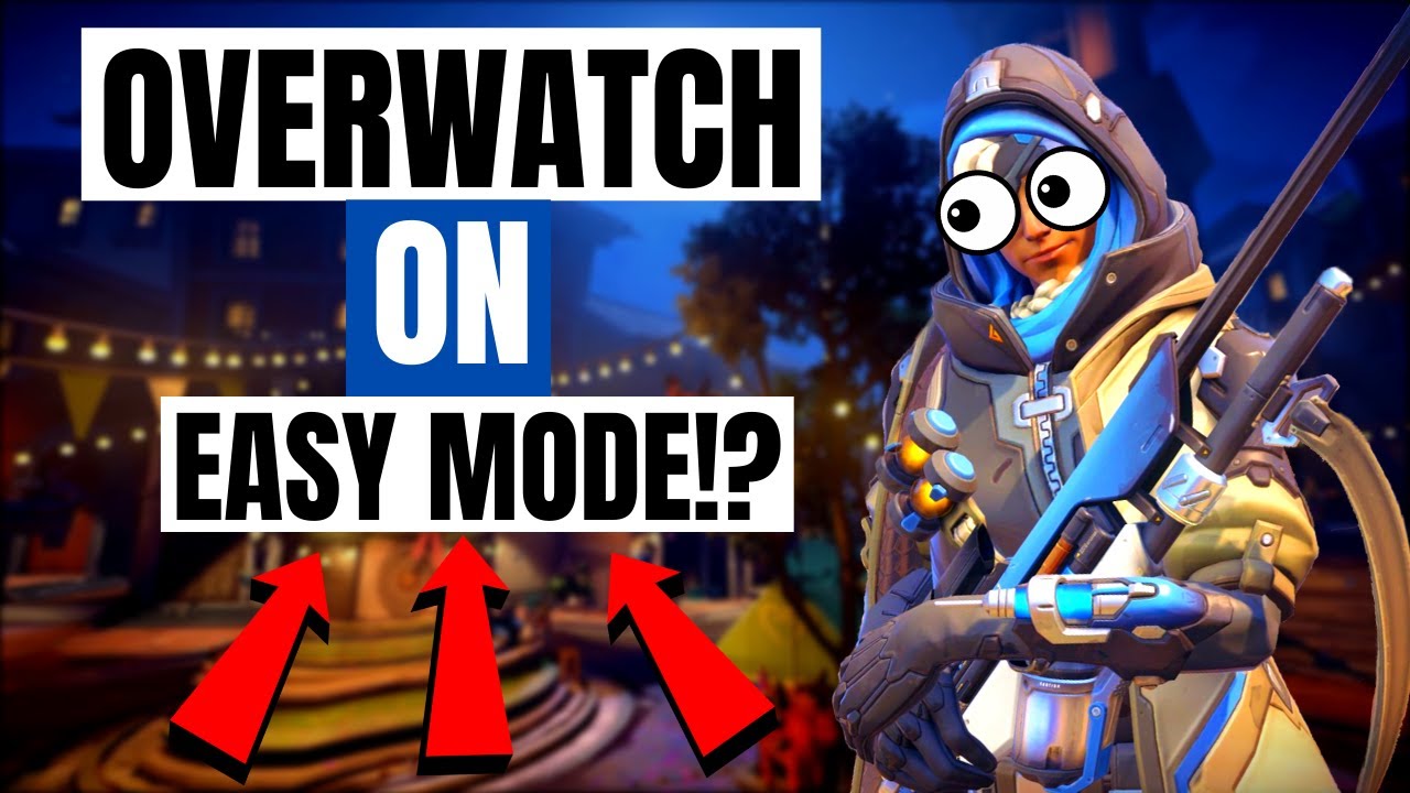 OVERWATCH ON EASY MODE! - Overwatch Master Rank Support Ana Gameplay ...