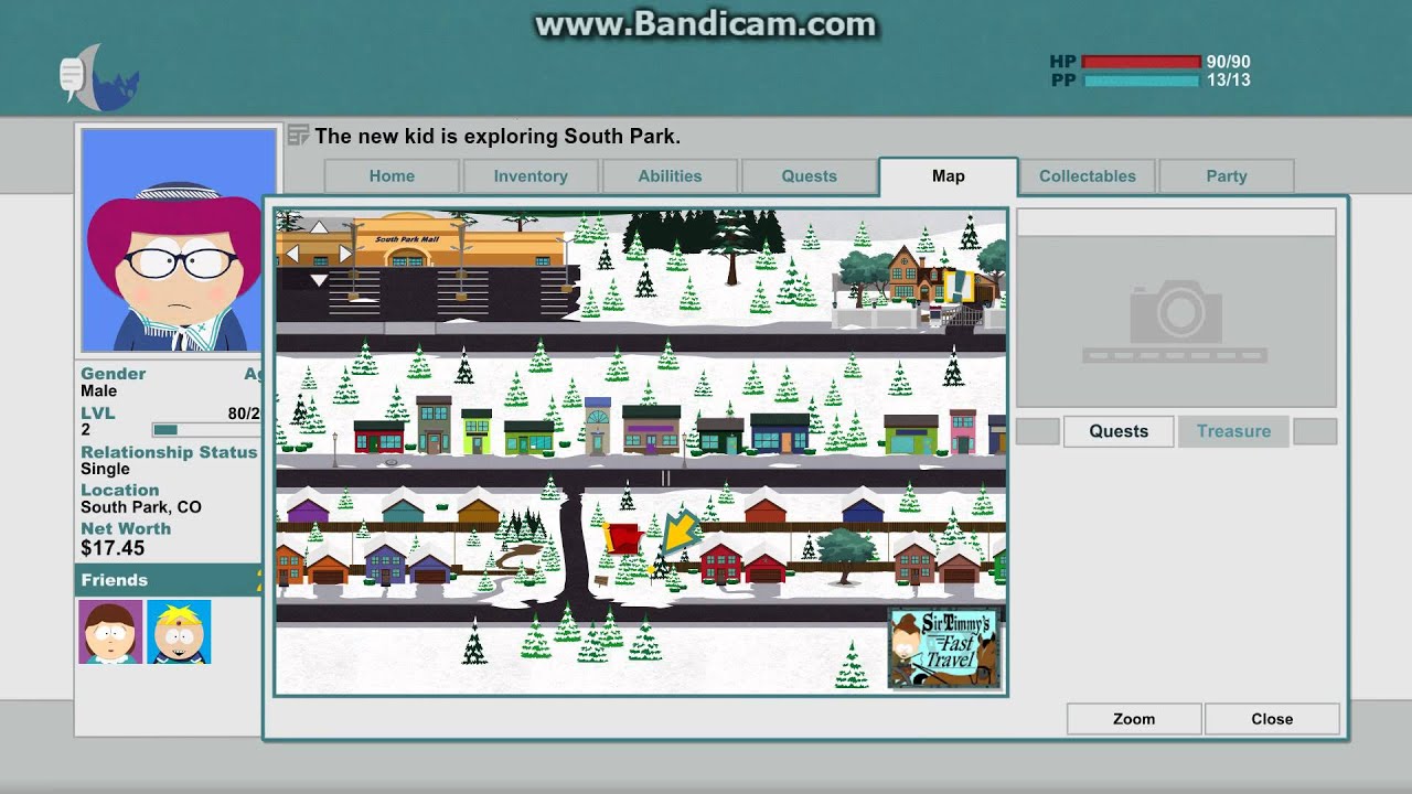 South Park - The Stick of Truth - Timmy Travel Service - YouTube