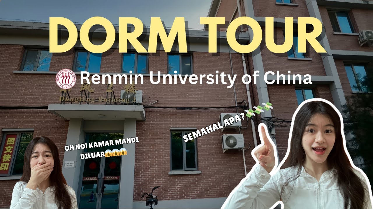 CHINA DORM TOUR| 📍RENMIN UNIVERSITY OF CHINA | DORM DI BEIJING SEMAHAL ...