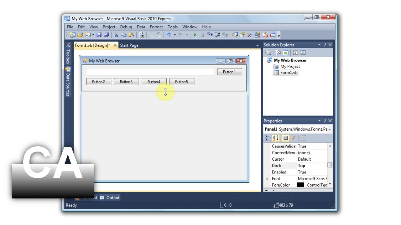Create Your Own Web Browser Part 1 Youtube