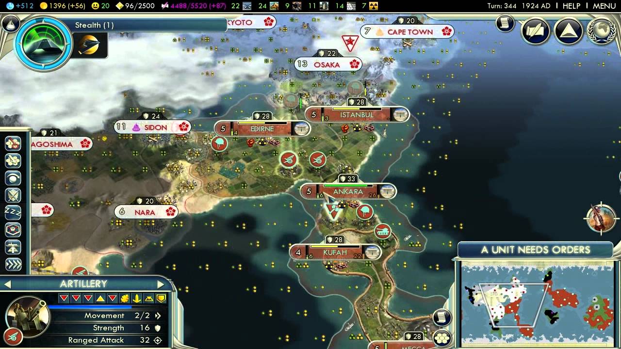 Lets Play Civ 5 Aztecs Ep 34 - YouTube