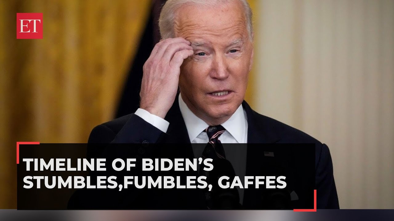 US Prez Election: Timeline of Biden’s stumbles, fumbles, gaffes; still ...