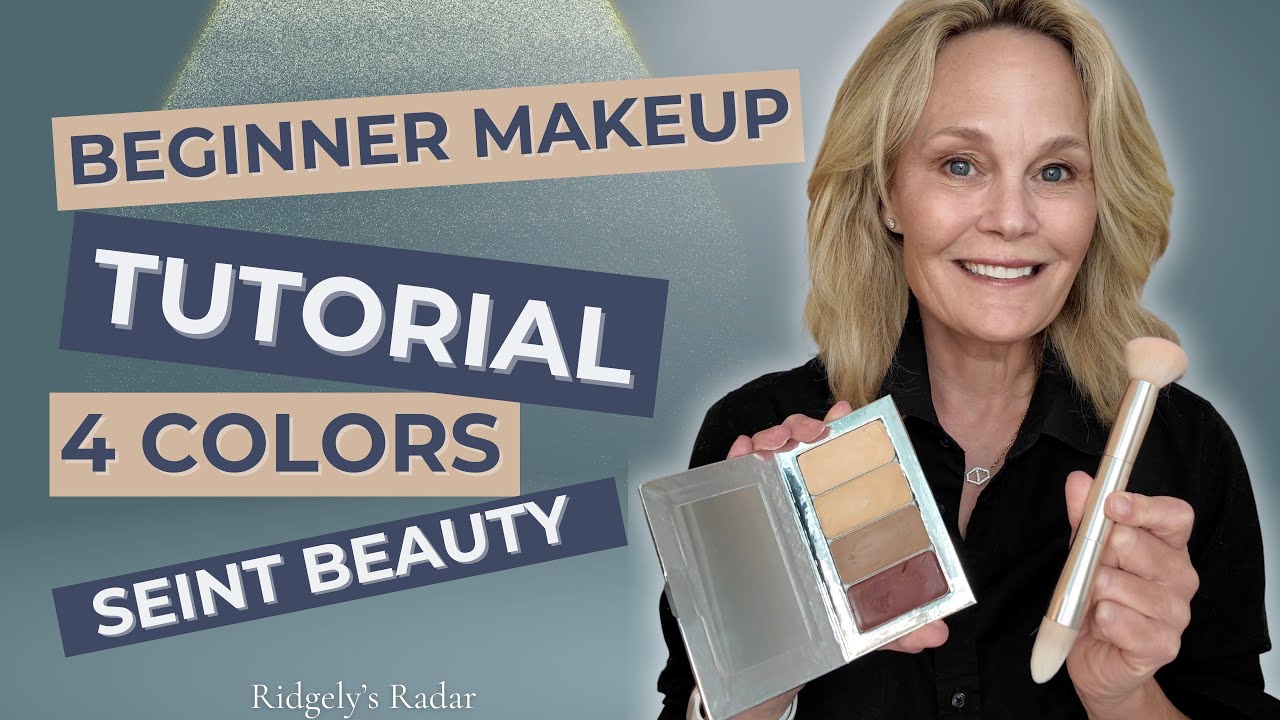 Beginner Seint Makeup Tutorial with 4 colors & 1 brush | Starter ...